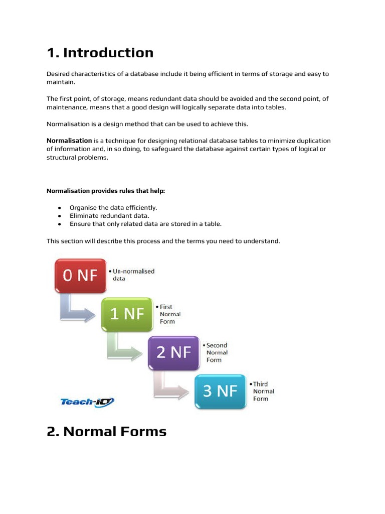 Database Teach Ict Pdf Databases Computer Data
