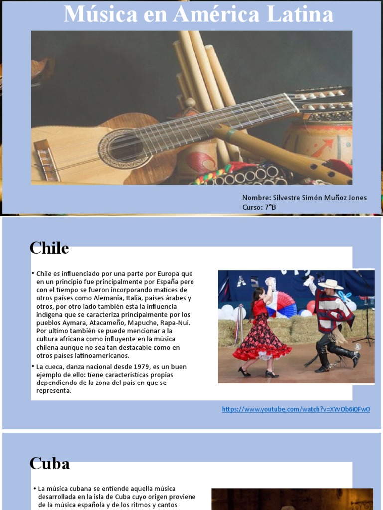 Música en América Latina | PDF | America latina | Musica Latinoamericana