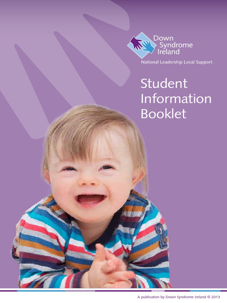 Student Information Booklet: A Publication by Down Syndrome Ireland ...