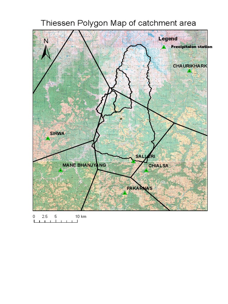 Thiessen Polygon Map Overview | PDF