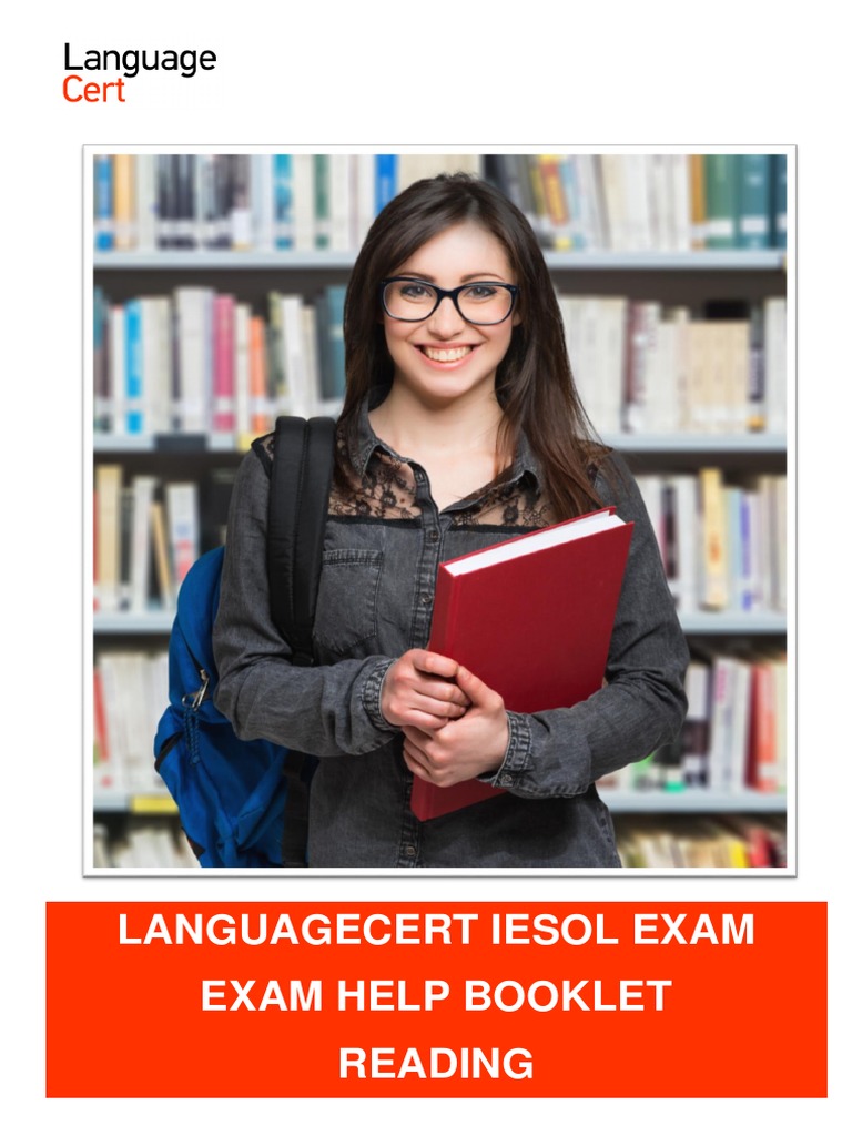 Languagecert Iesol Exam Exam Help Booklet Reading | Download Free PDF ...