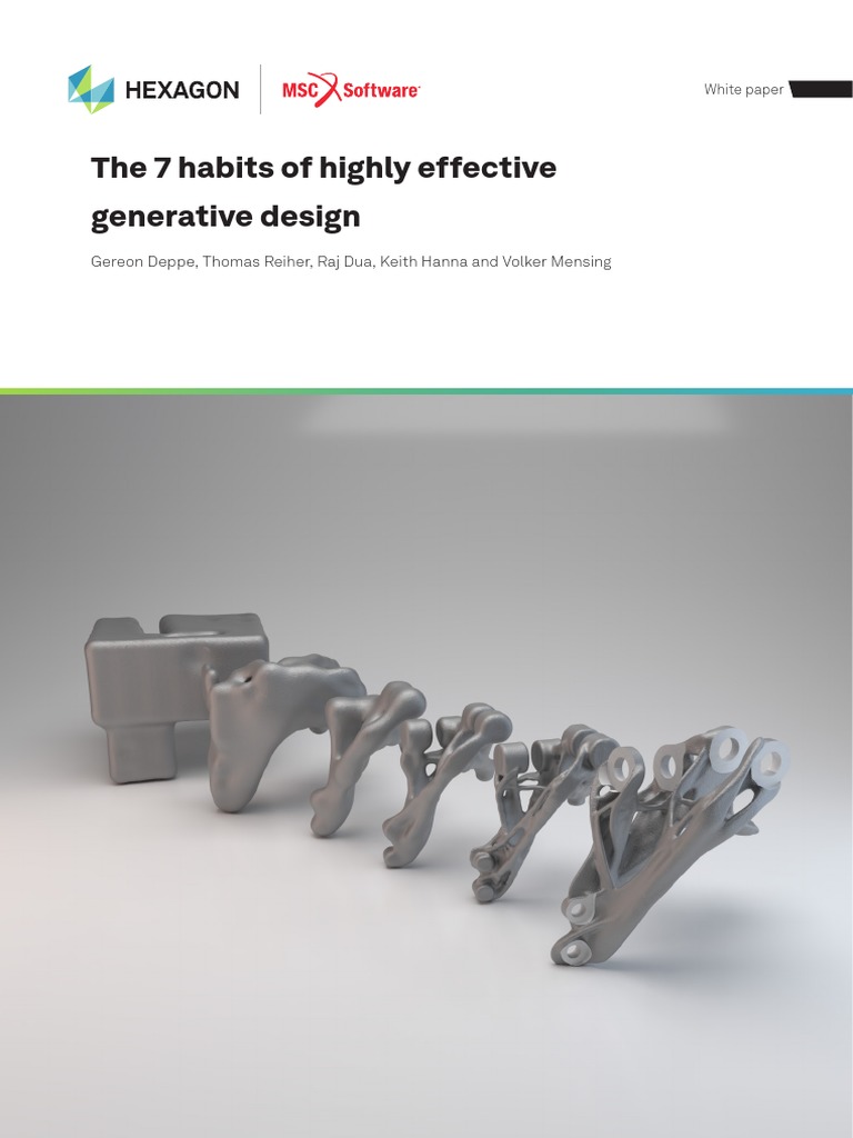 Hexagon MI MSC WhitePaper-Generative Design A4 PT | PDF | 3 D Printing ...