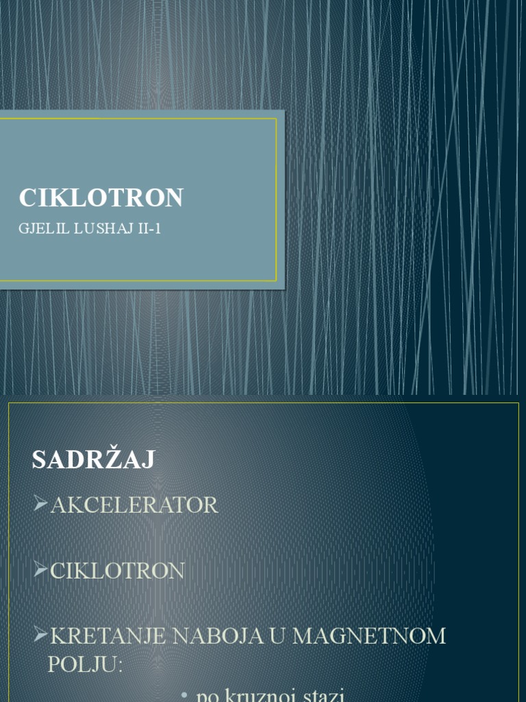 CIKLOTRON | PDF
