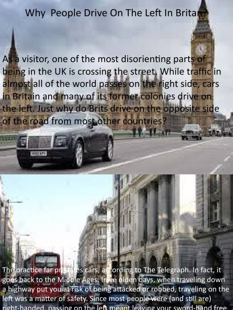 Why People Drive On The Left in Britan? | PDF | Travel