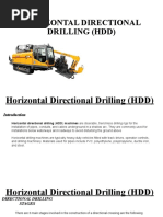 HDD Bore Plan Template Guide | PDF | Drilling