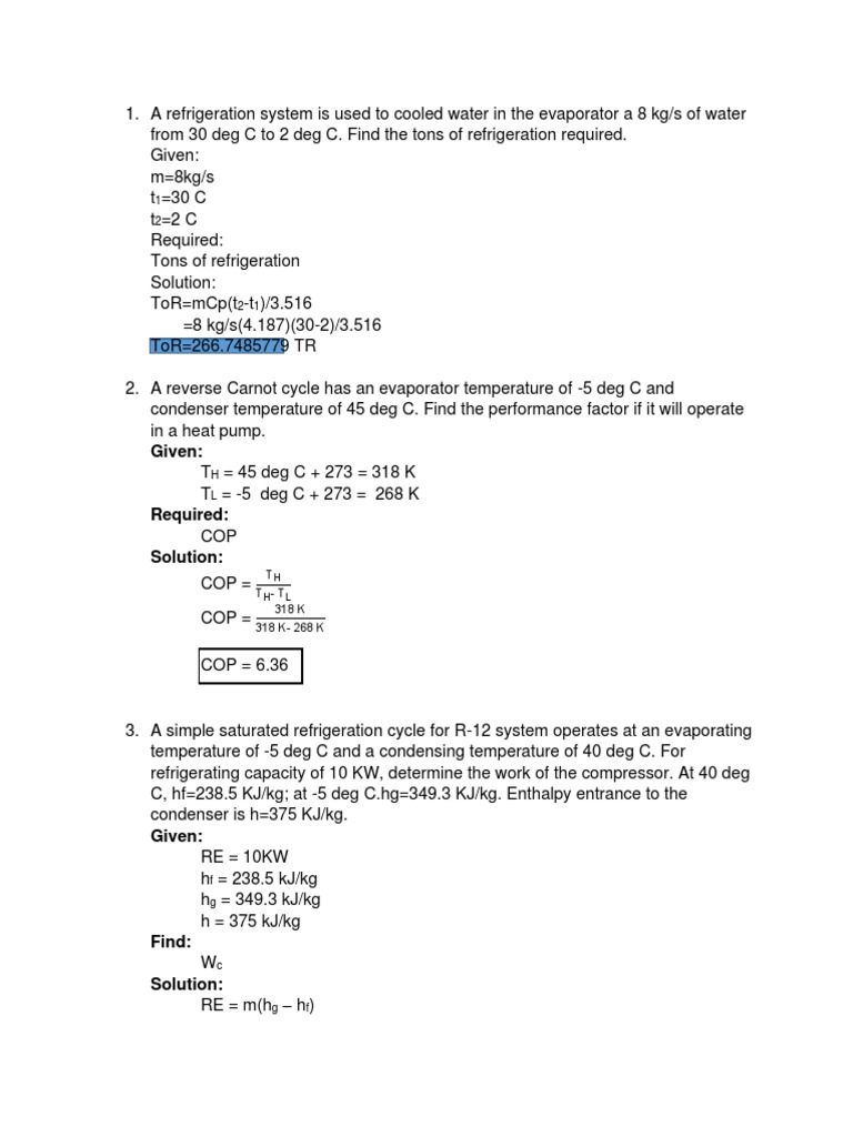 Week 3 Ipe Review Module Answers | PDF | Heat Pump | Refrigeration
