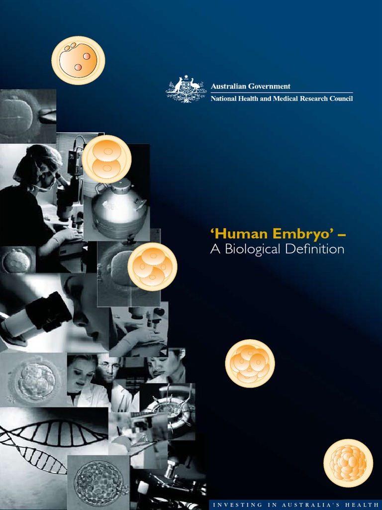Human Embryo' - : A Biological Definition | PDF | Meiosis | Fertilisation