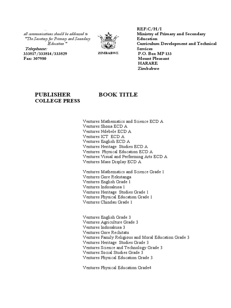 List of Approved Books | PDF | Science | Behavior Modification