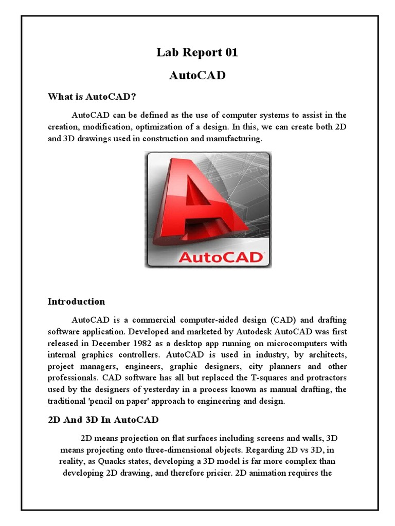 Lab Report 01 | PDF | 3 D Computer Graphics | Computer Aided Design