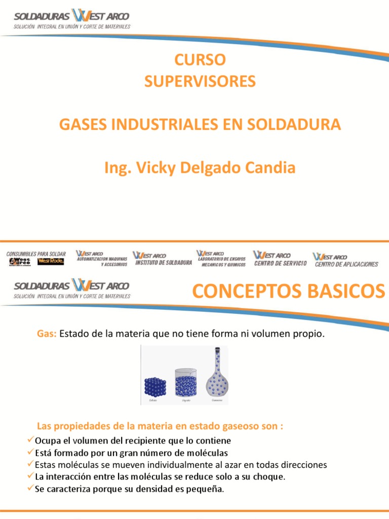 C5. Gases para Soldadura y Corte | PDF | Helio | Soldadura