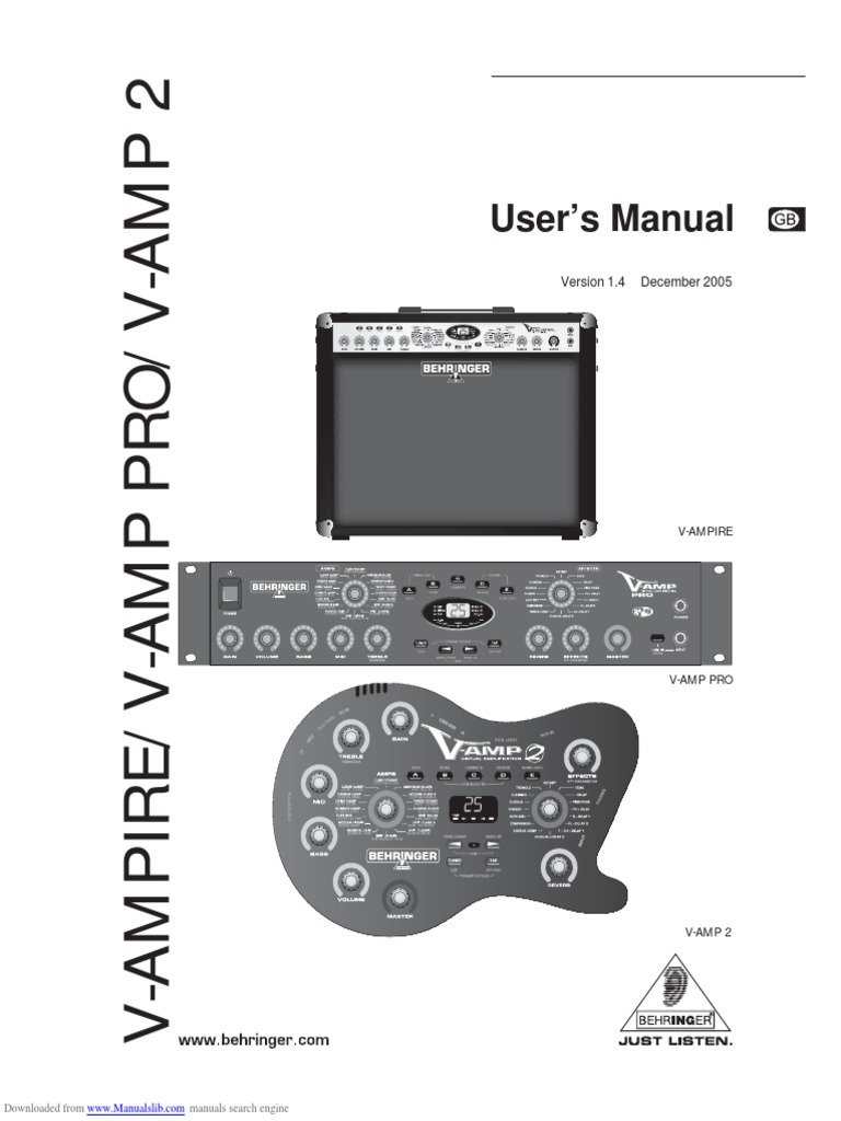 User's Manual: Version 1.4 December 2005 | PDF | Mains Electricity ...