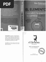 El Elemento - Ken Robinson PDF | PDF