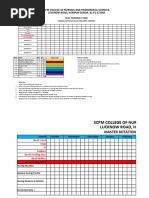 COURSE PLAN MSC 1st YEAR | PDF | Teaching Method | Nursing