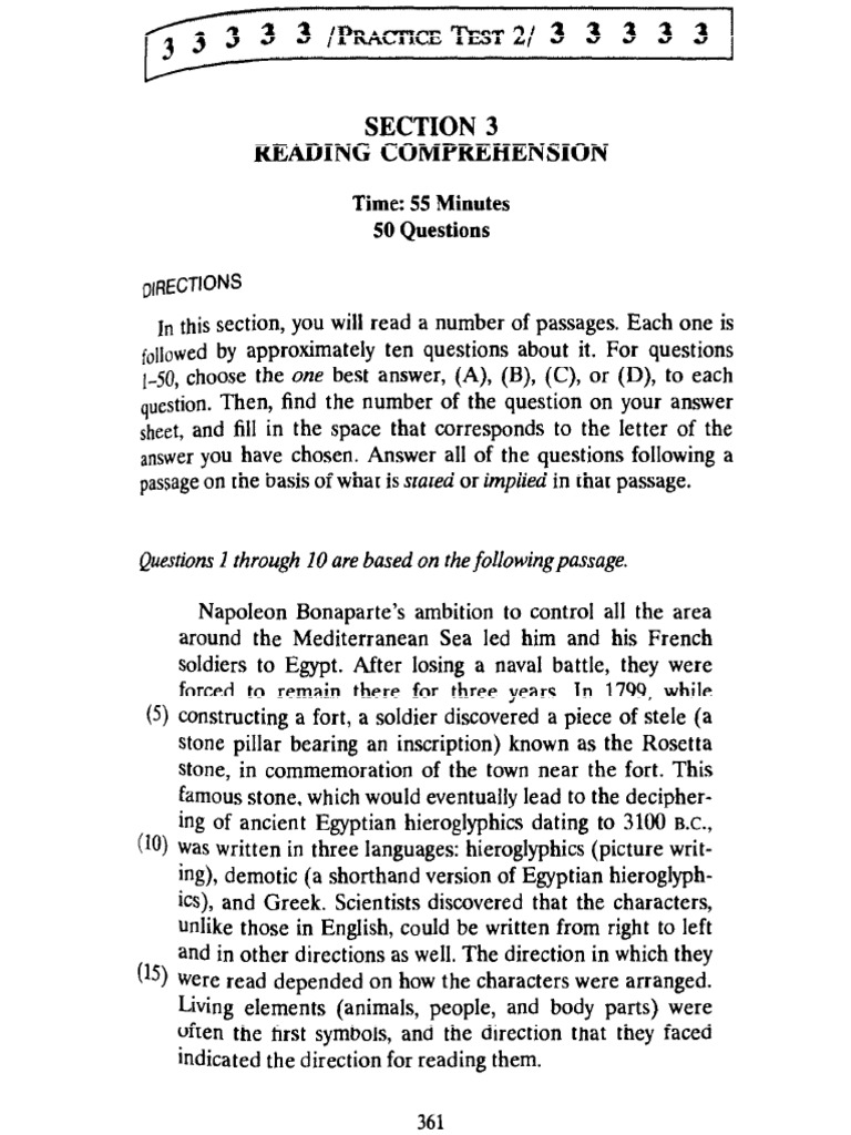 TOEFL Practice Test Reading 2 | PDF