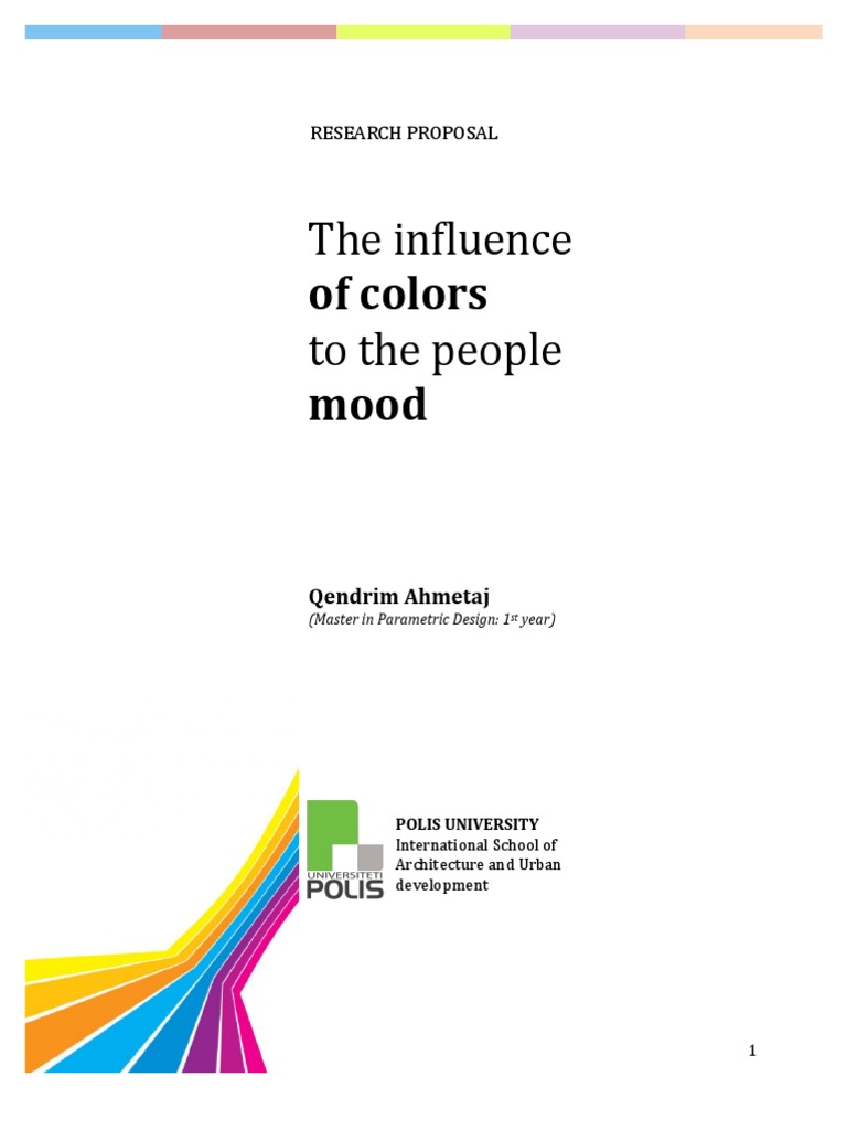 The Influence of Colors To The People Mo PDF | PDF | Survey Methodology ...