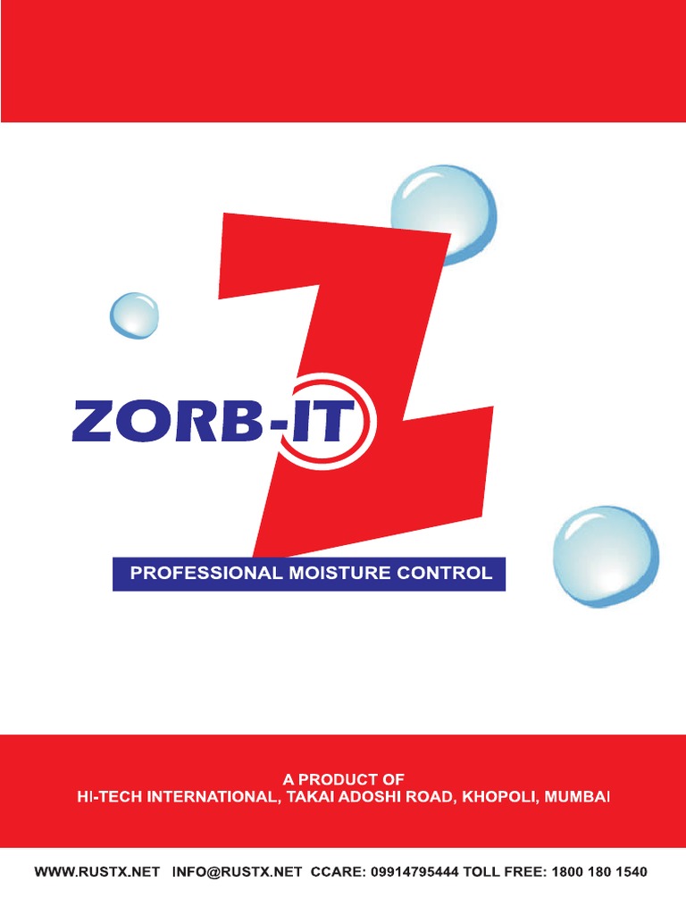 TDS Zorbit Emitter Dessicants | PDF