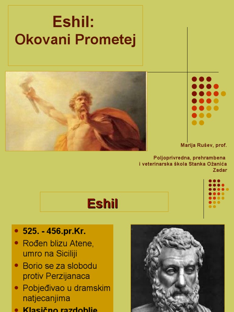 Okovani Prometej | PDF