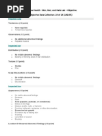 Abdominal Pain SOAP Note for Esther Park | PDF | Constipation ...