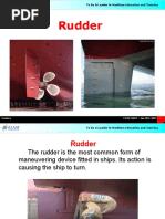 Rudder Design and Types Overview | PDF | Rudder | Ships