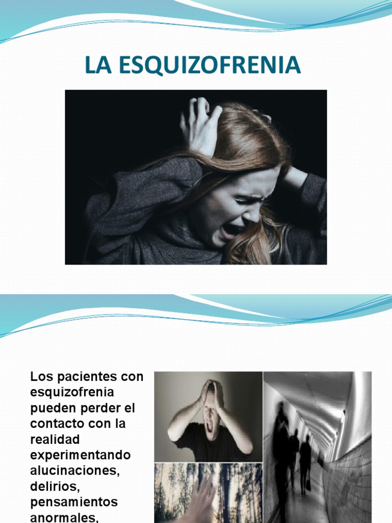 Diapositiva Tipos de Esquizofrenias | PDF | Esquizofrenia | Salud mental