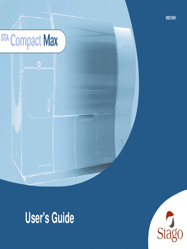 Stago Compact Max PDF | PDF | Calibration | Double Click