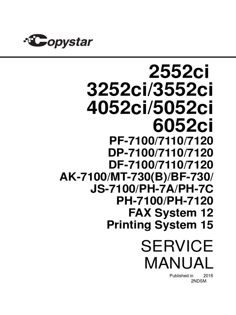 Kyocera-Taskalfa-CS2552ci-3252ci-3552ci-4052ci-5052ci-6052ci SM | PDF ...