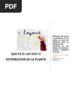 Layout en La Empresa | PDF | Lean Manufacturing | Business