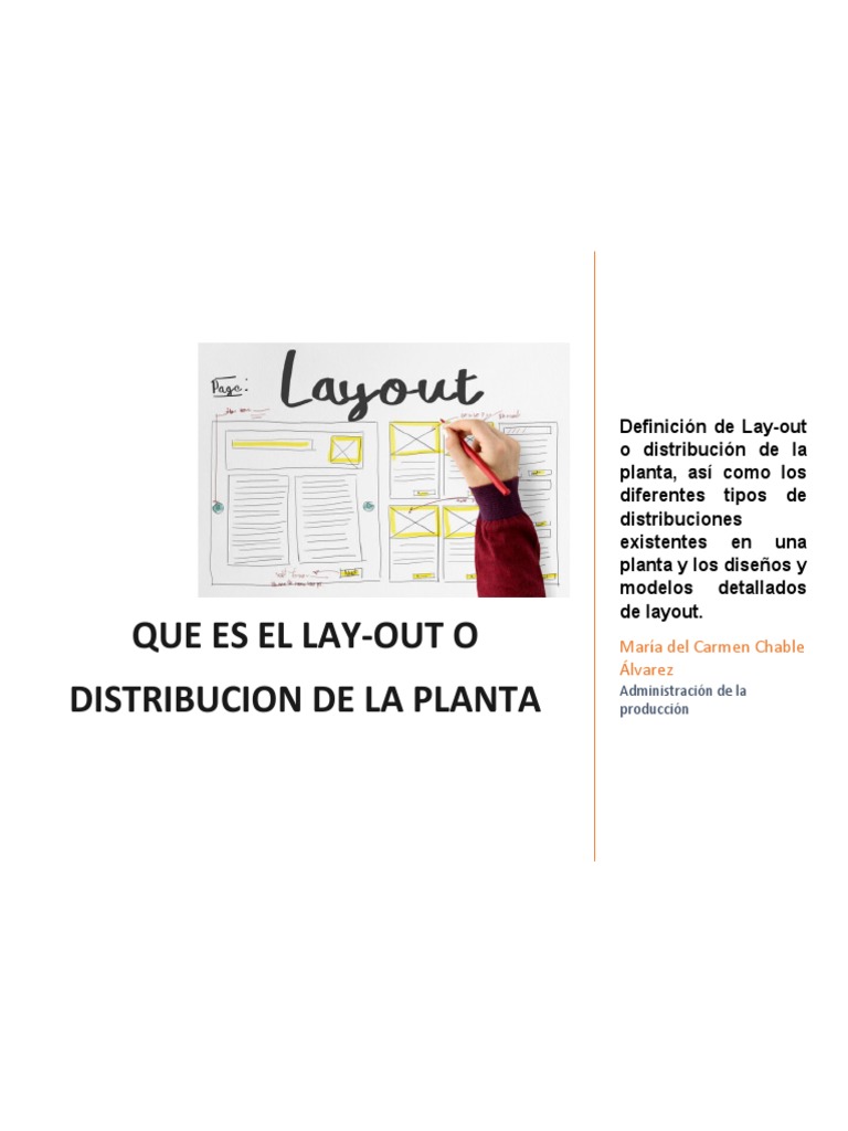 Definición y Tipos de Layout en Plantas | PDF | Plantas | Información