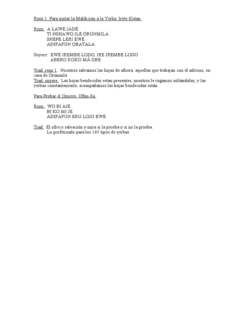 Quitar La Maldición | PDF | Artes del Lenguaje y Comunicación ...