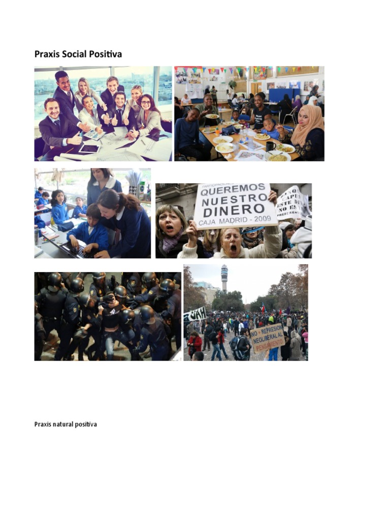 Praxis Social Positiva | PDF