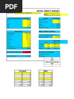 Air Draft Calculation WLTHC | PDF | Tonnage | Naval Architecture