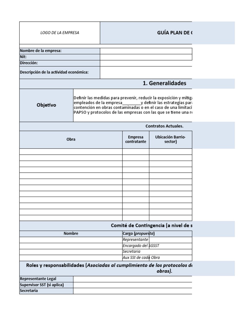 Formato PLAN DE CONTINUIDAD INTEGRADO | PDF | Business