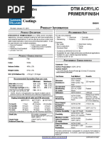 Acrolon 218 Hs Acrylic Polyurethane 5.22 | PDF | Polyurethane | Epoxy