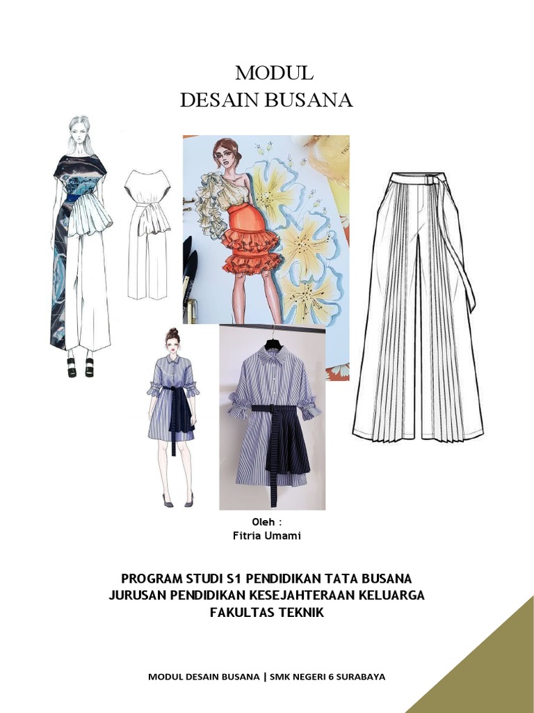 MODUL Desain Busana | PDF