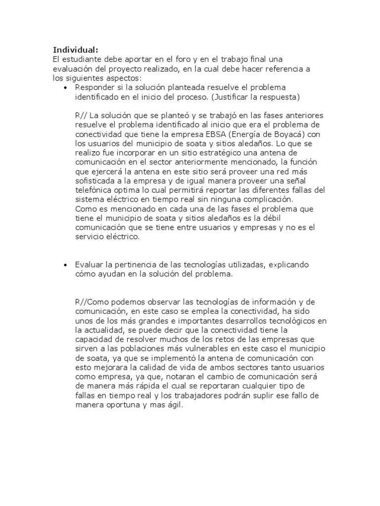 Individual Deymar | PDF | Antena (Radio) | Comunicación