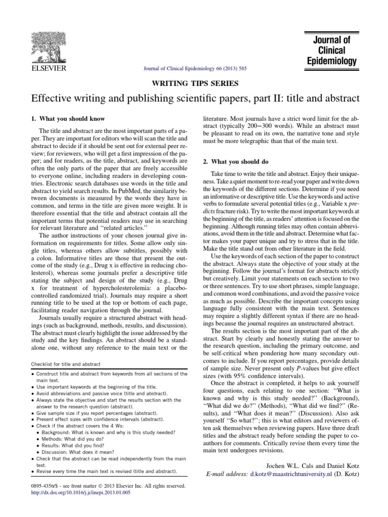 WT-2-Title and Abstract PDF | PDF | Abstract (Summary) | Pub Med
