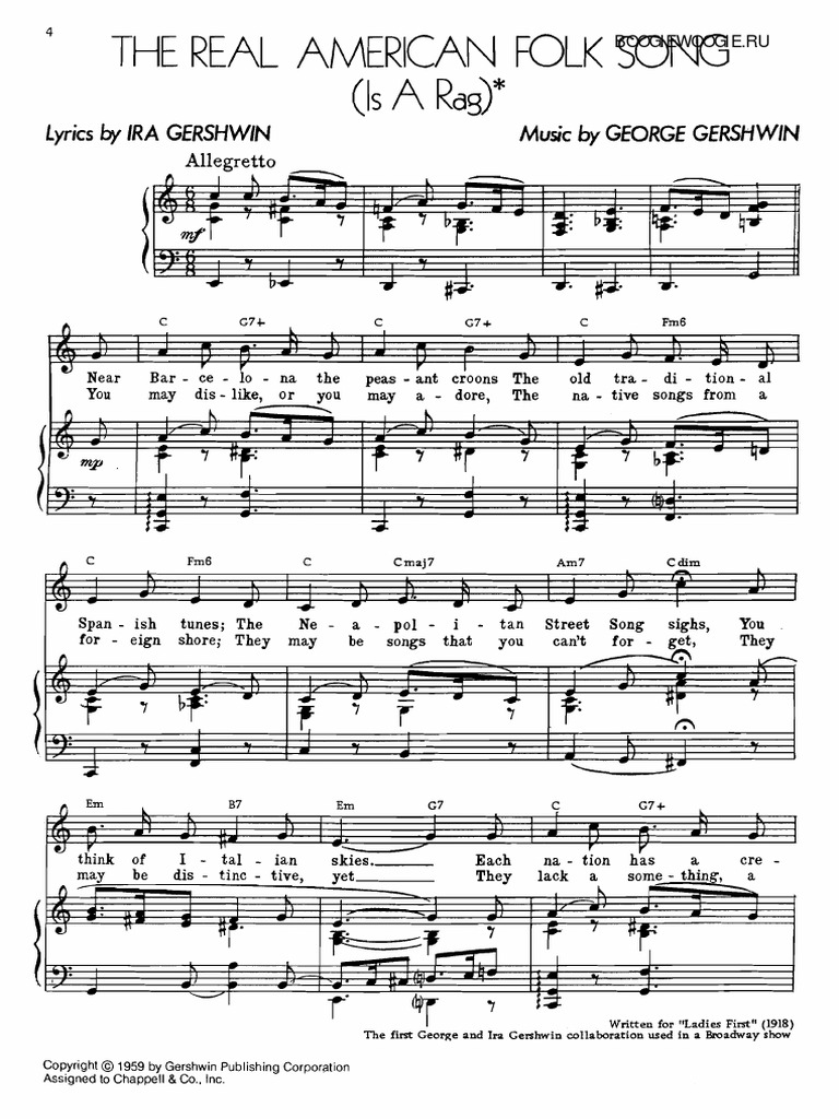 Real American Folk Song PDF | PDF | Entertainment (General)