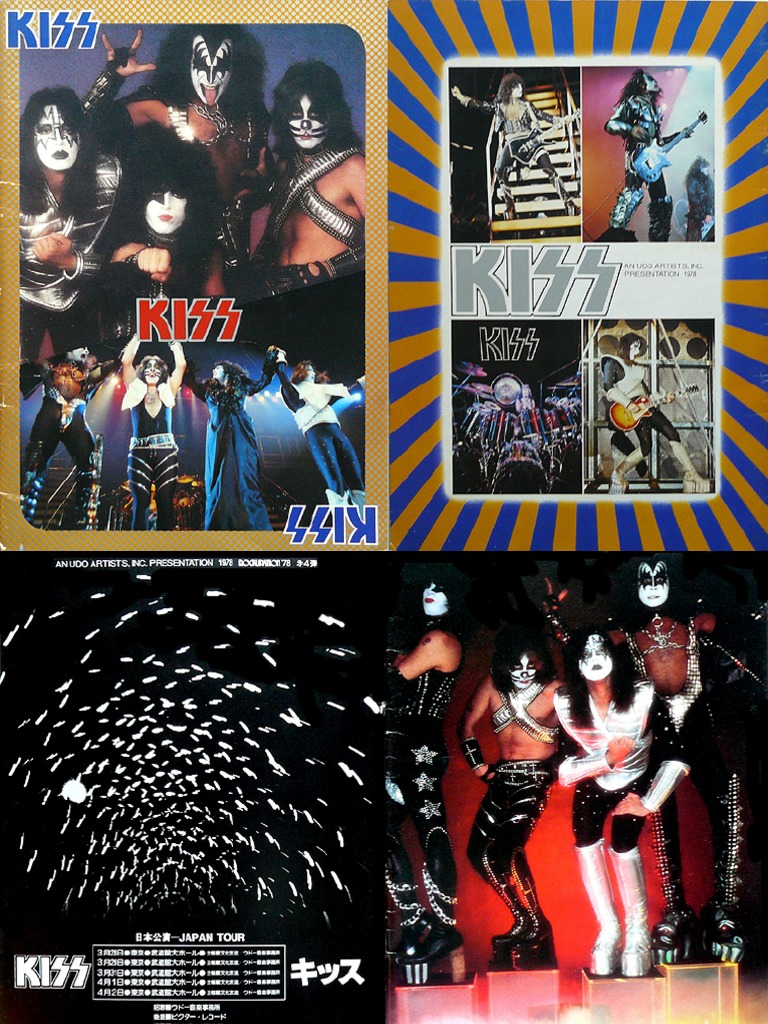 Kiss Alive II (Japan) Tour Book | PDF