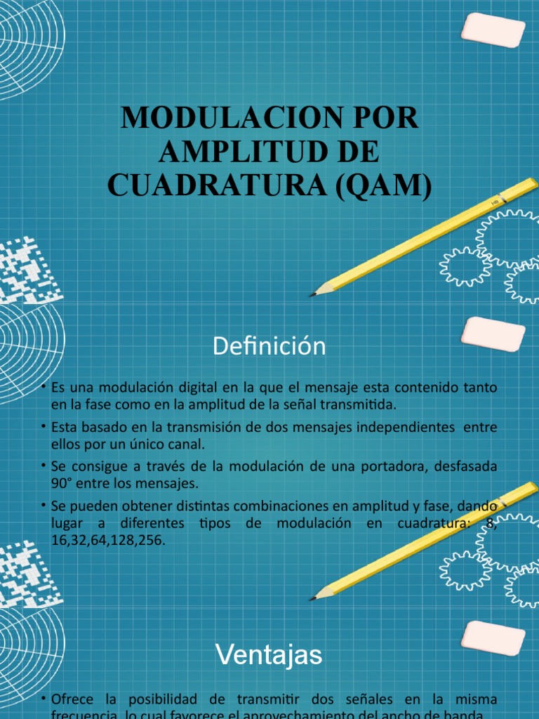 Modulacion Por Amplitud de Cuadratura (Qam) | PDF | Modulación ...