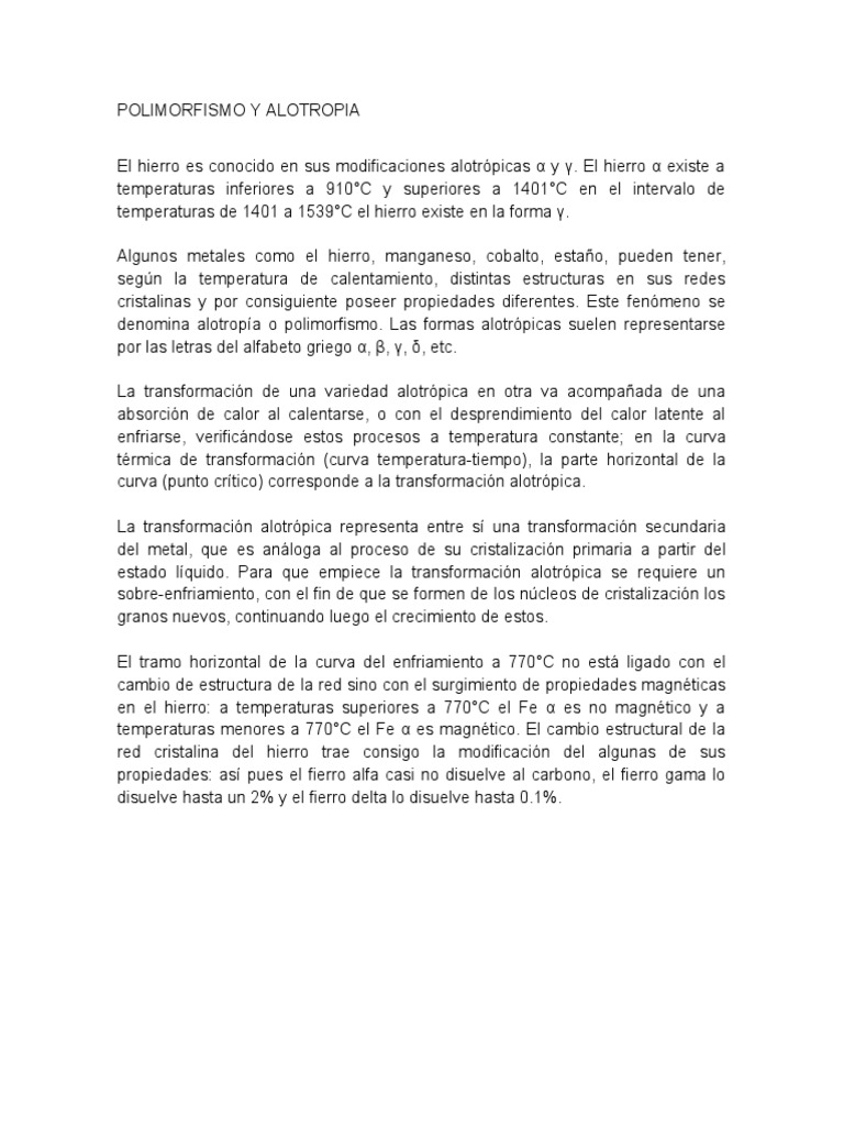 Polimorfismo y Alotropia | PDF | Silicio | Fullereno