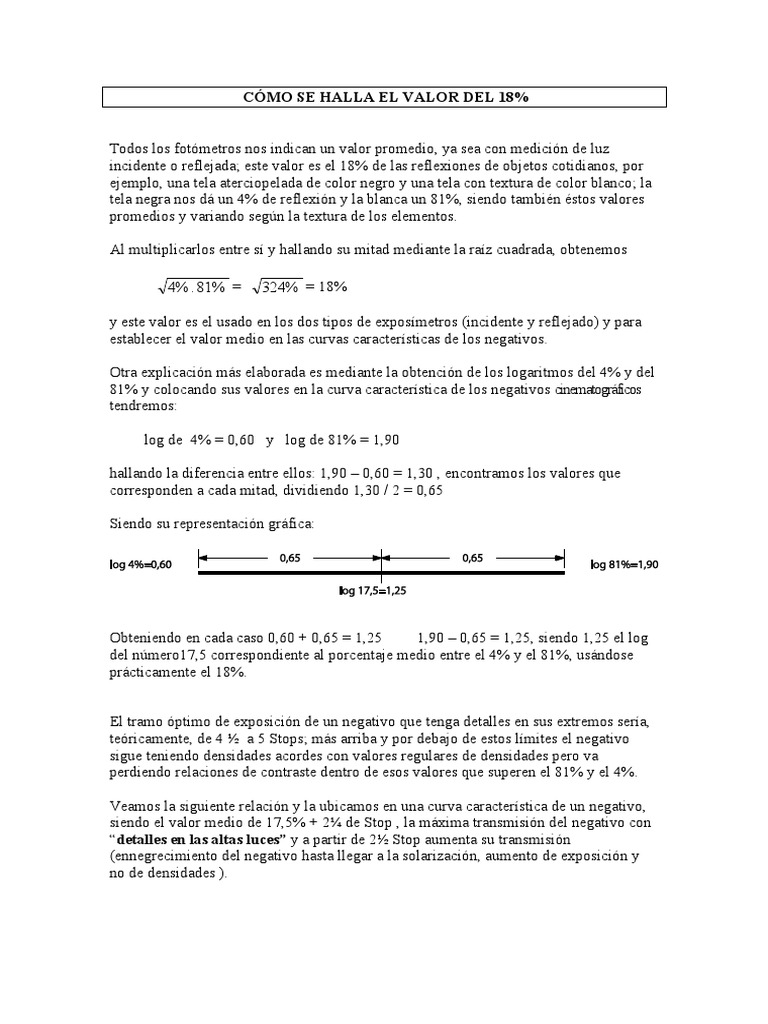 Rodolfo Denevi - Cómo Se Halla El Valor Del 18% | PDF | Óptica ...