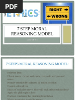 Scott Rae - S 7-Step Model | PDF | Reason | Morality