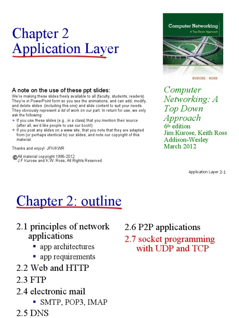 Chapter - 2 - V6.3 - Socket Programming | PDF | Network Socket | Port (Computer Networking)