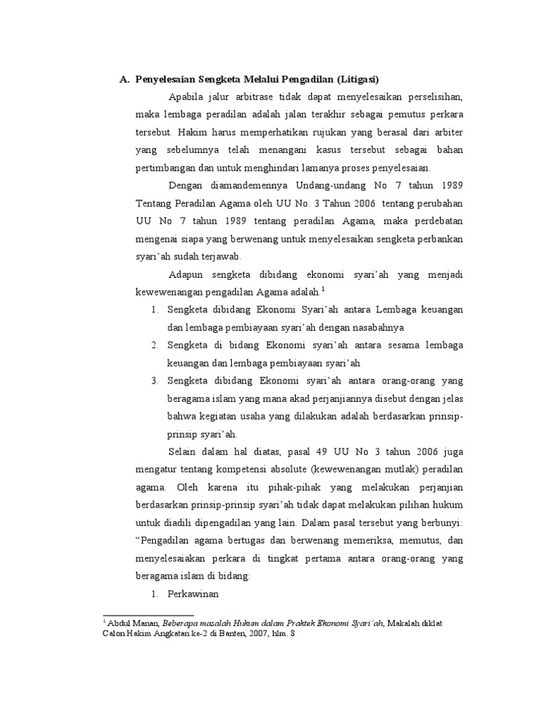 KEl. 11 Penyelesaian Sengketa Litigas Dan Non Litigasi | PDF