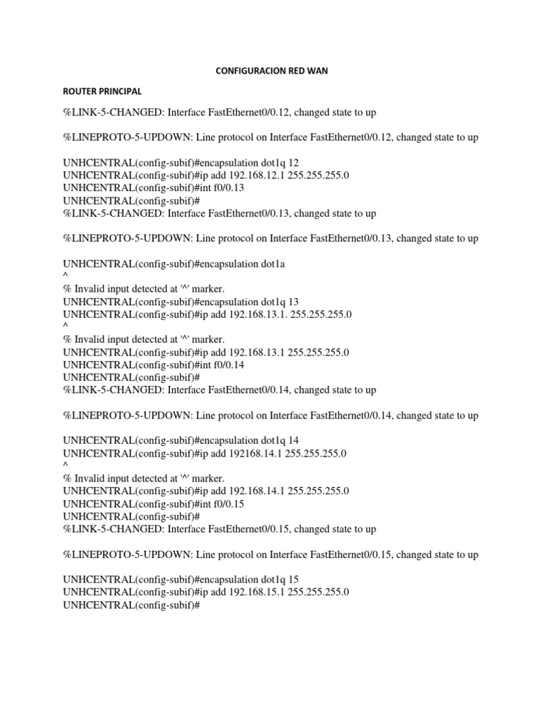 WAN Configuration for PTCL Routers | PDF | Networking Standards | Networks