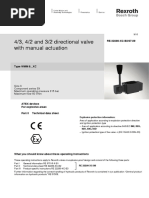 Rexroth 4we10 Data Sheet PDF | PDF | Rectifier | Valve