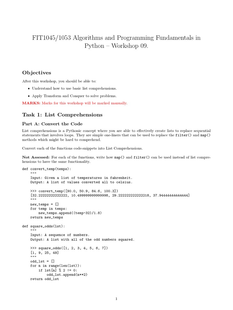Python Question Set | PDF | Time Complexity | Computational Complexity ...