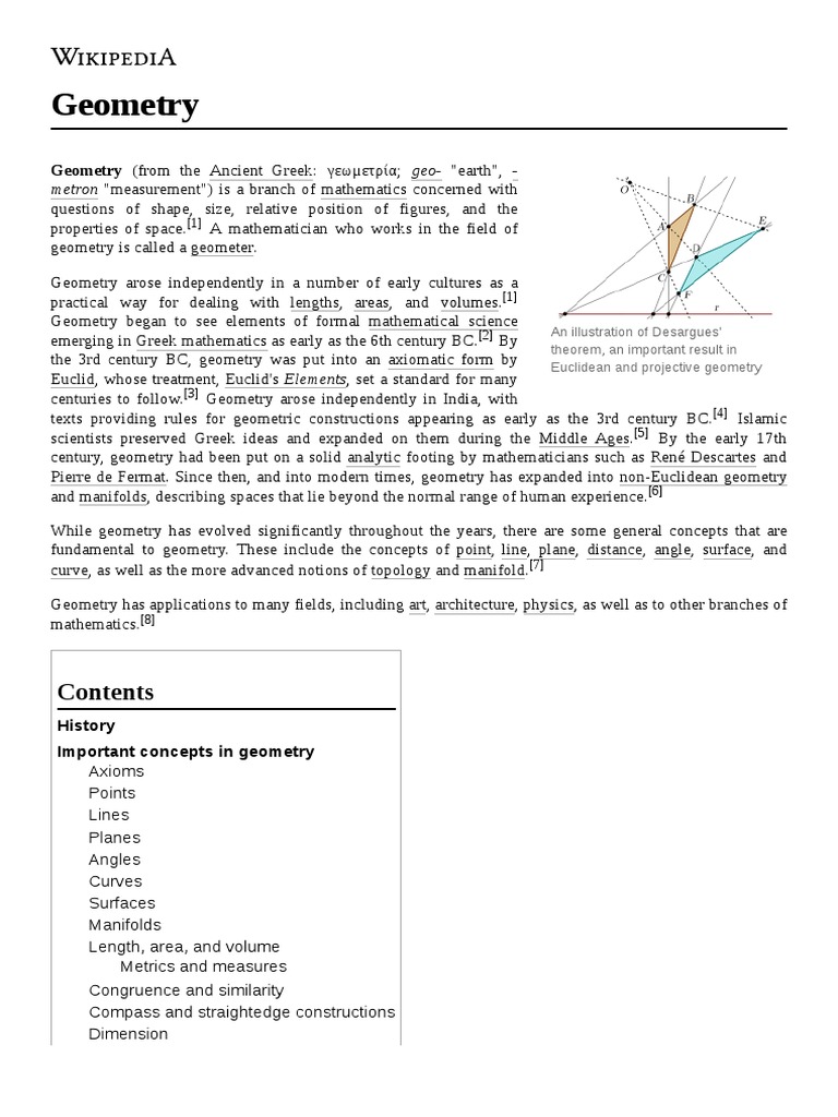 Geometry PDF | PDF | Line (Geometry) | Geometry