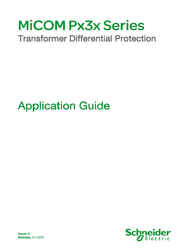 MiCOM P631 Transformer Protection Guide | PDF | Transformer | Electric ...