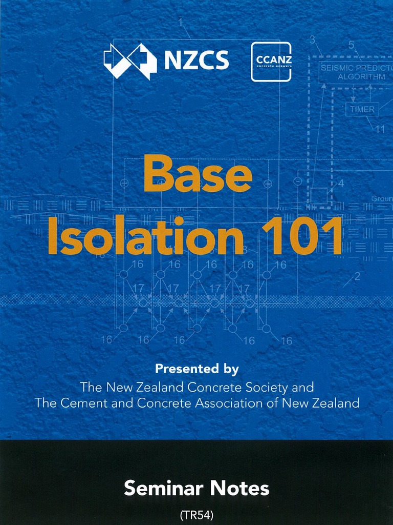 NZCS-TR54 - Base Isolation | PDF